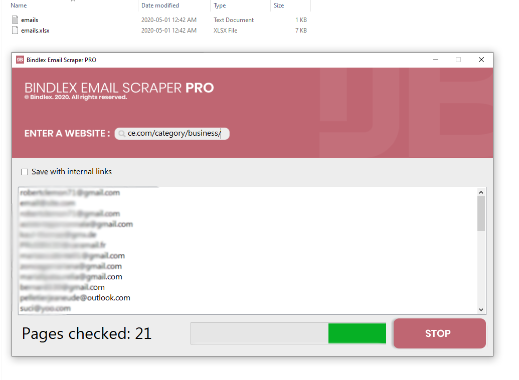 Bindlex Email Scraper PRO by BDX_AI | CodeCanyon